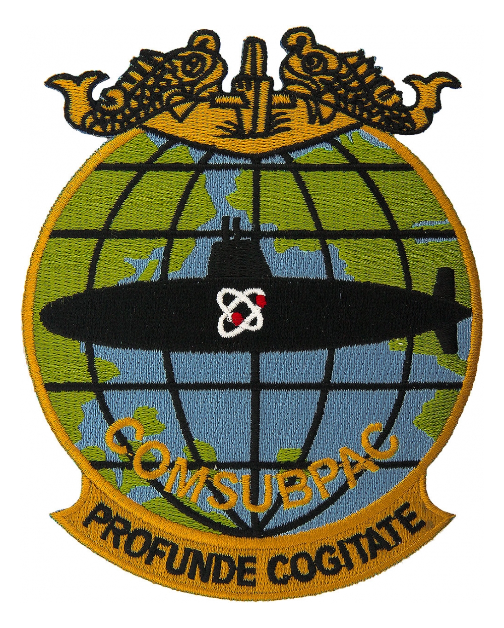 Navy Command Submarine Pacific Fleet COMSUBPAC Patch | Flying Tigers ...