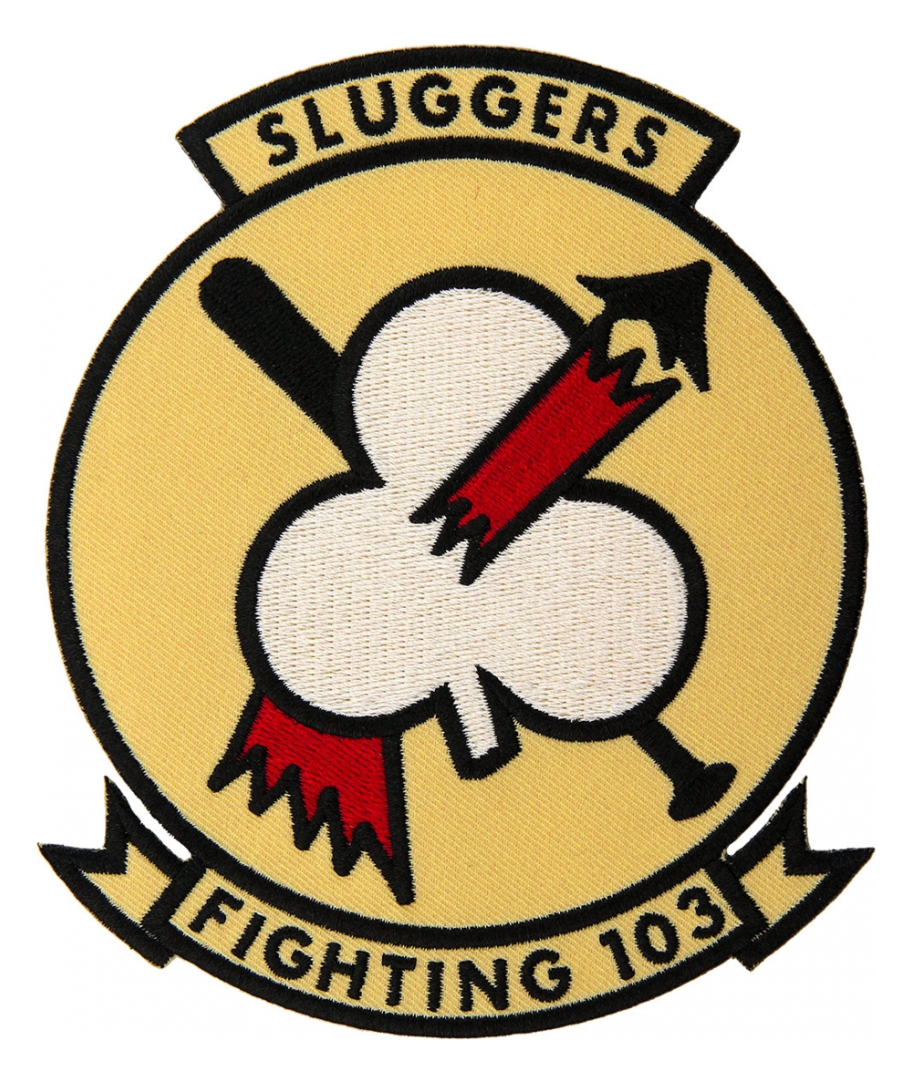 Navy Strike Fighter Squadron VFA-103 (Fighting 103 Sluggers) Patch ...