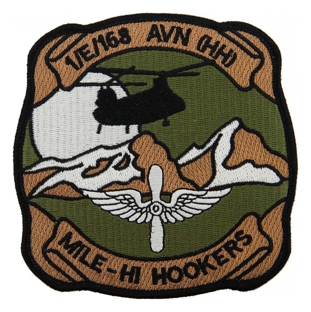 Army 1st Detachment E Co. 168th Aviation Regiment Patch | Flying Tigers ...