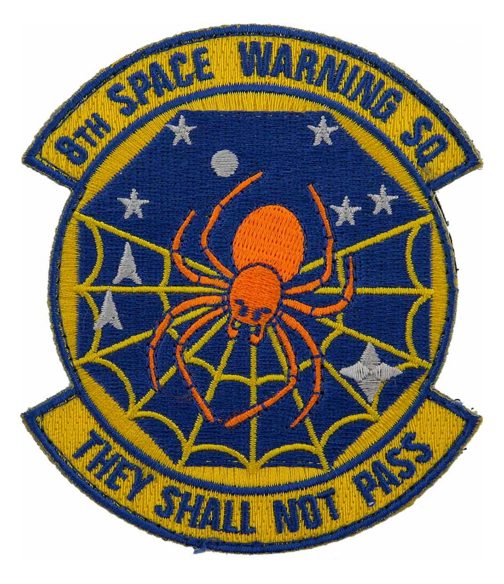 Air Force 8th Space Warning Squadron Patch ( With Hook Fastener ...