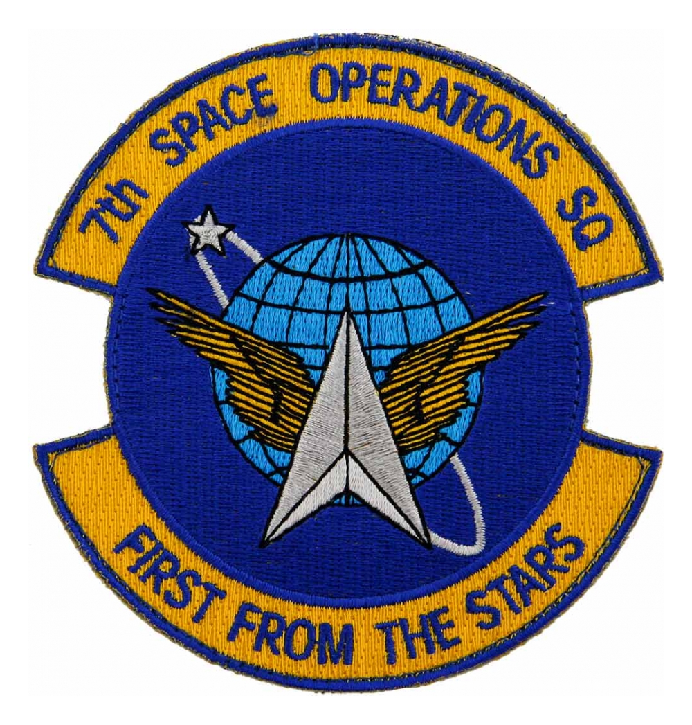 Air Force 7th Space Warning Squadron Patch ( With Hook Fastener ...