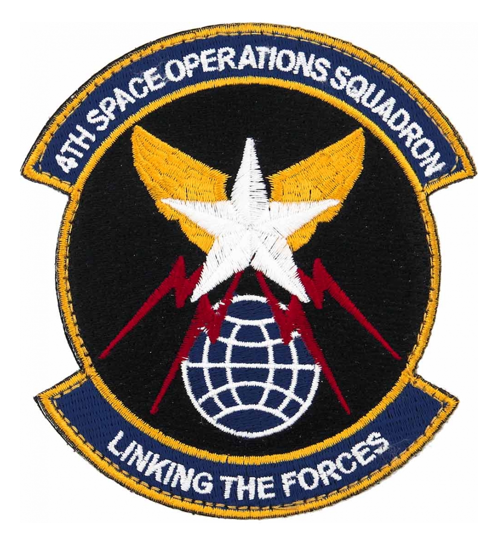 Air Force 4th Space Operations Squadron Patch ( With Hook Fastener ...