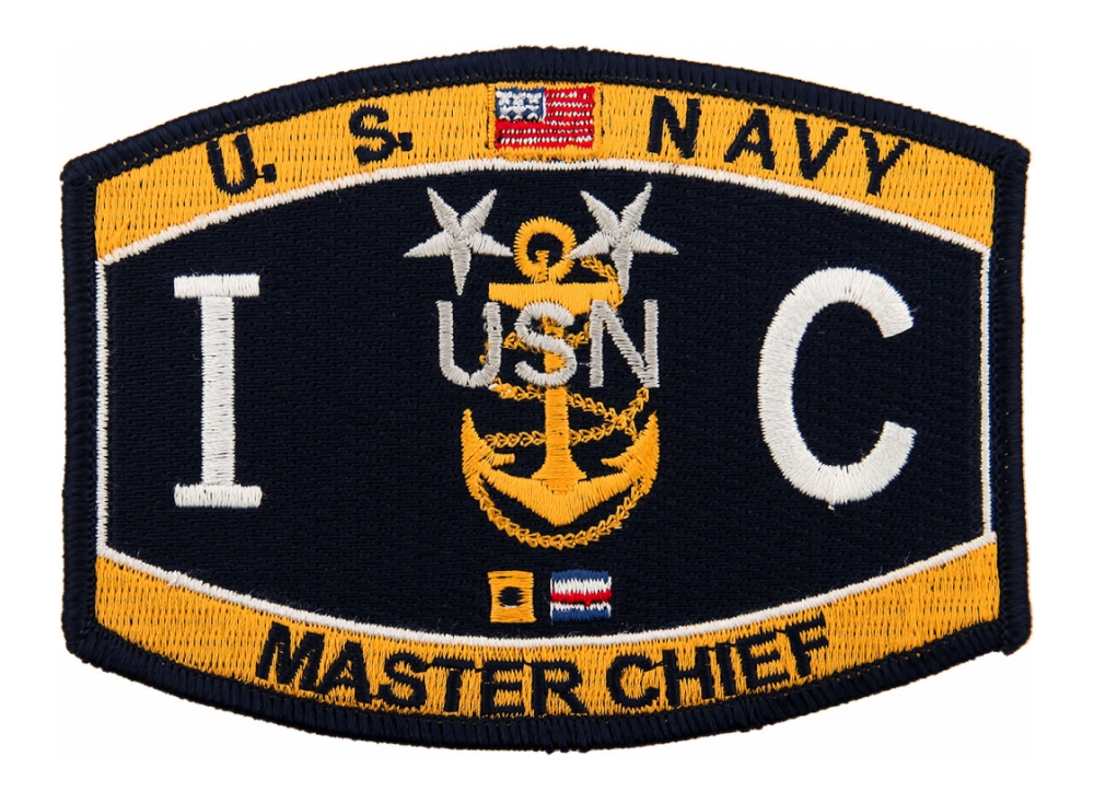 USN RATE IC Interior Communications Electrician Master Chief Patch ...
