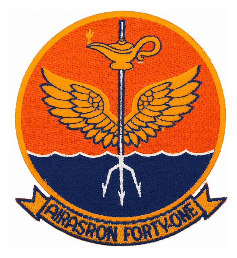 Navy Air Anti-Submarine Squadron VS-41 Patch | Flying Tigers Surplus