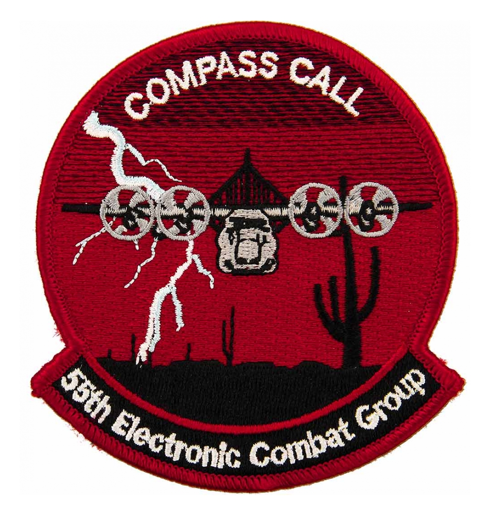 Air Force 55th Electronic Combat Group Patch | Flying Tigers Surplus