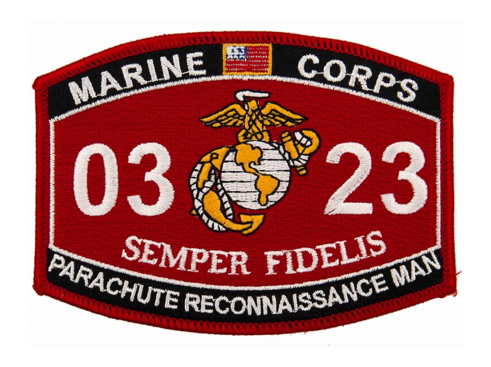 Marine MOS patches | Flying Tigers Surplus