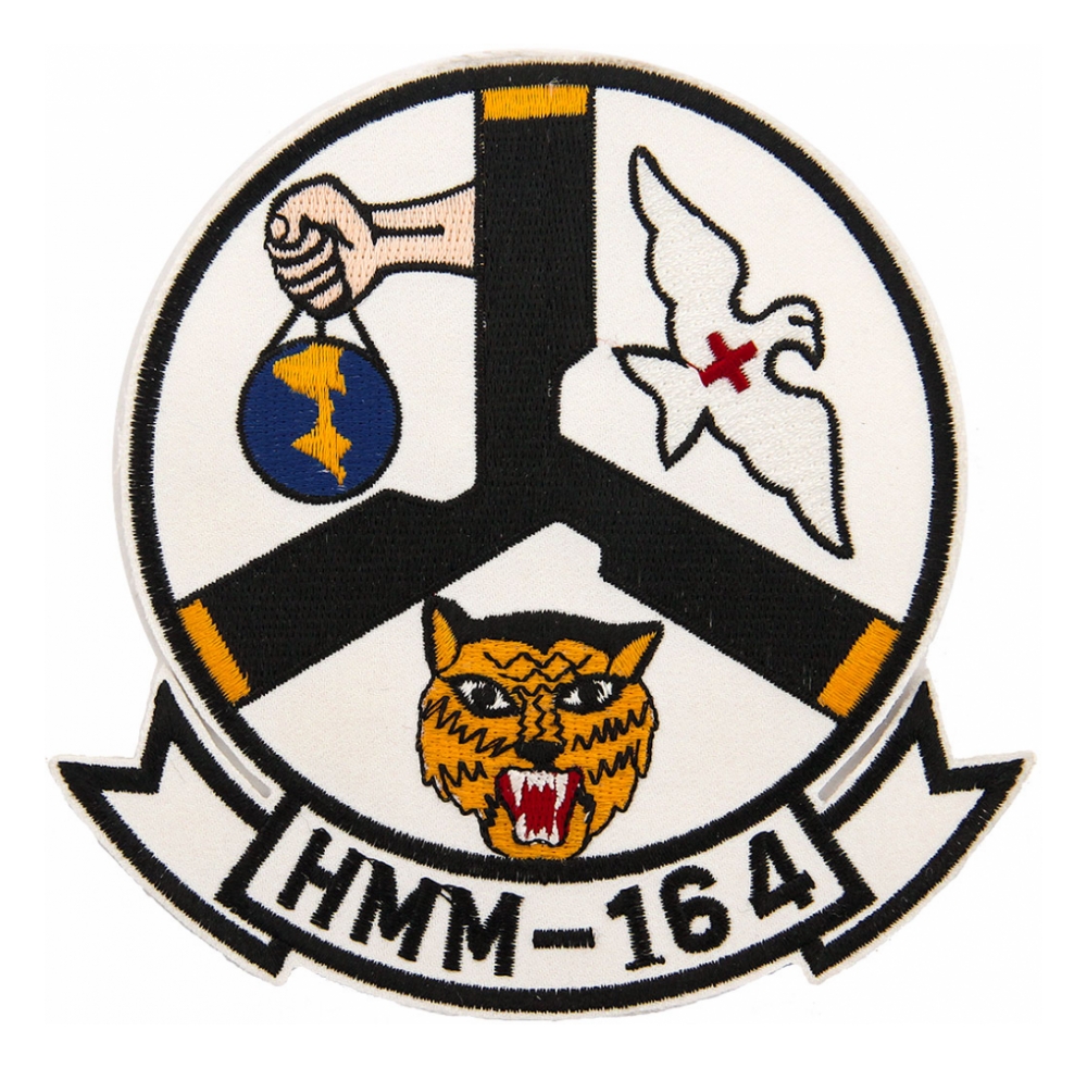 Marine Squadron Patch HMM-164 | Flying Tigers Surplus