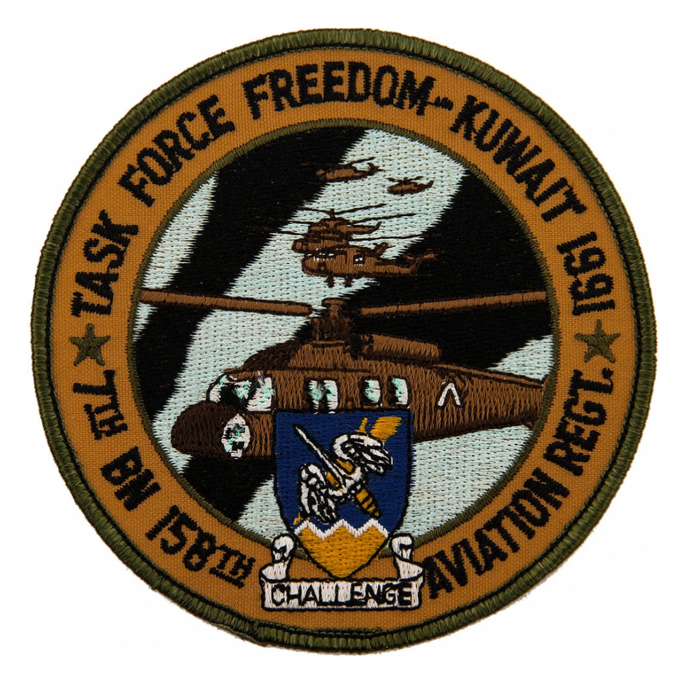 Task Force Freedom-Kuwait 1991 7th Battalion / 158th Aviation Regiment ...