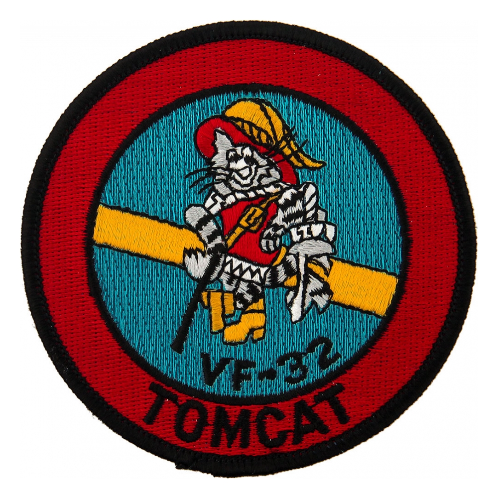 Navy Fighter Squadron VF-32 Tomcat Patch | Flying Tigers Surplus