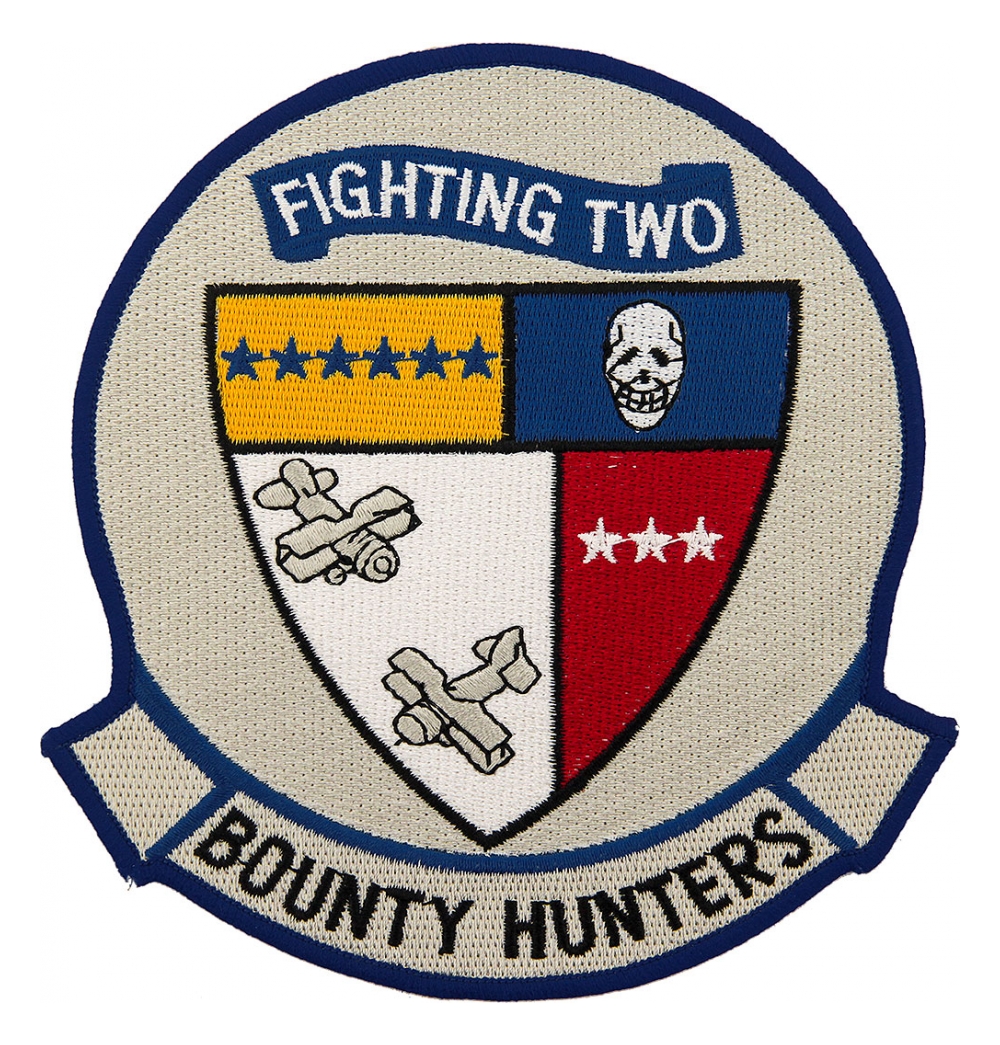 Navy Fighter Squadron VF-2 Bounty Hunters Patch | Flying Tigers Surplus