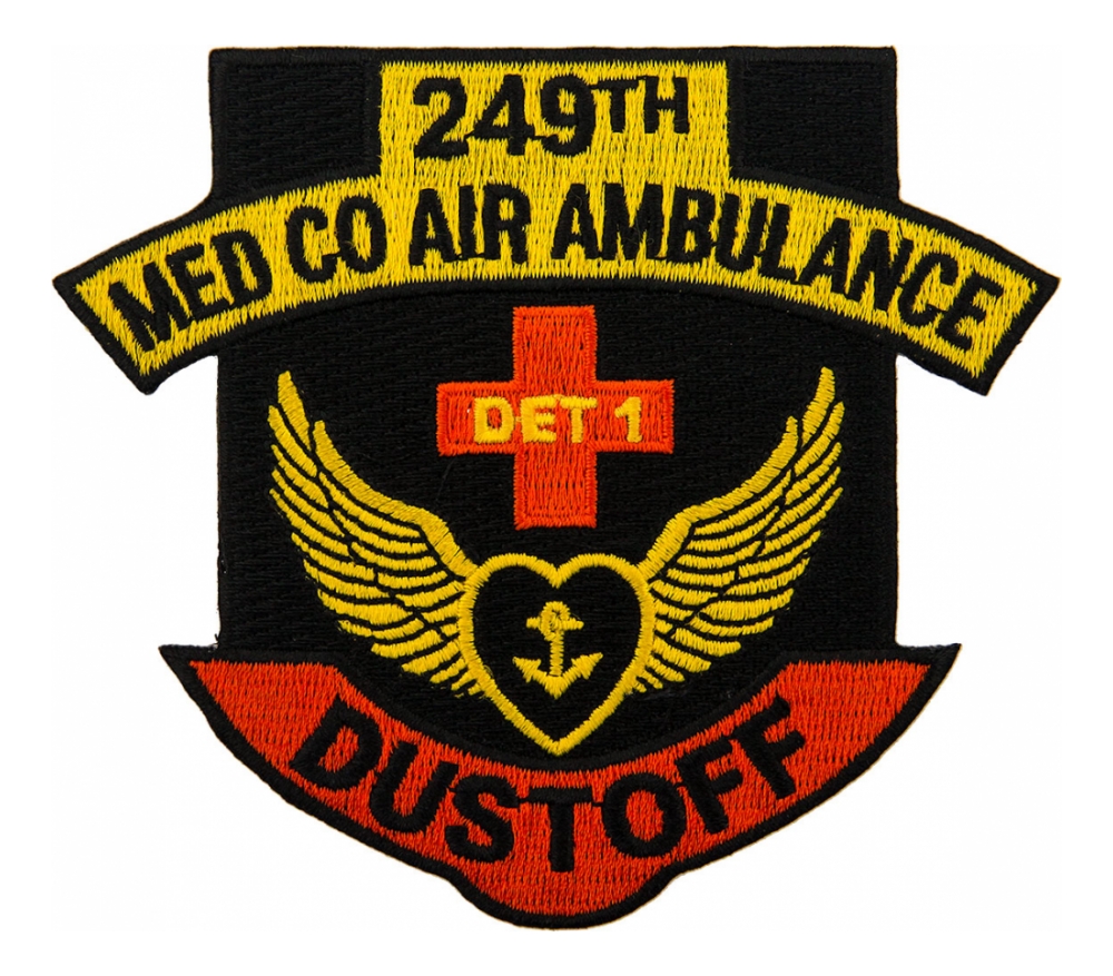 249th Medical Company Air Ambulance Det 1 Duatoff Patch | Flying Tigers ...