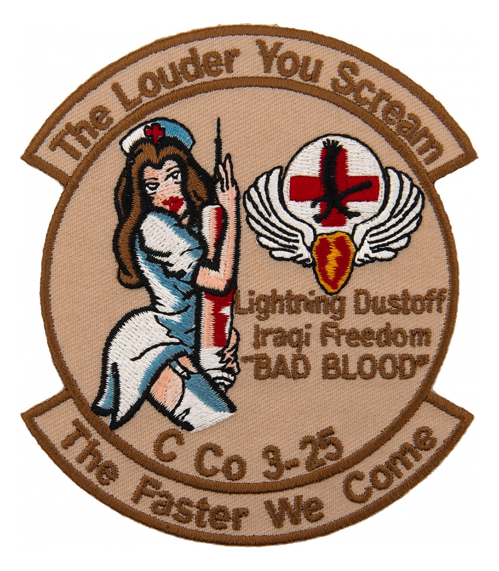3rd Aviation Squadron / 25th Division Company C-Nurse Patch | Flying ...