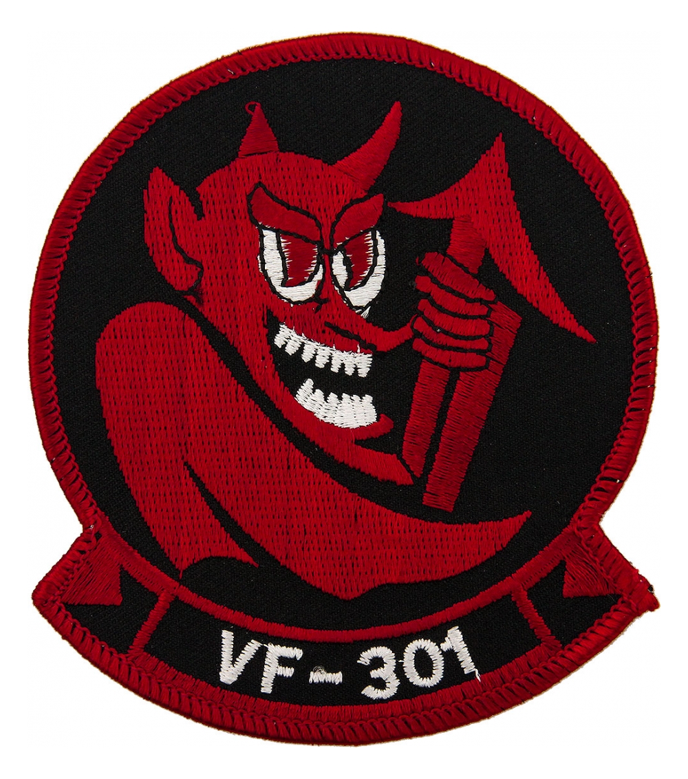 Navy Fighter Squadron VF-301 Patch | Flying Tigers Surplus