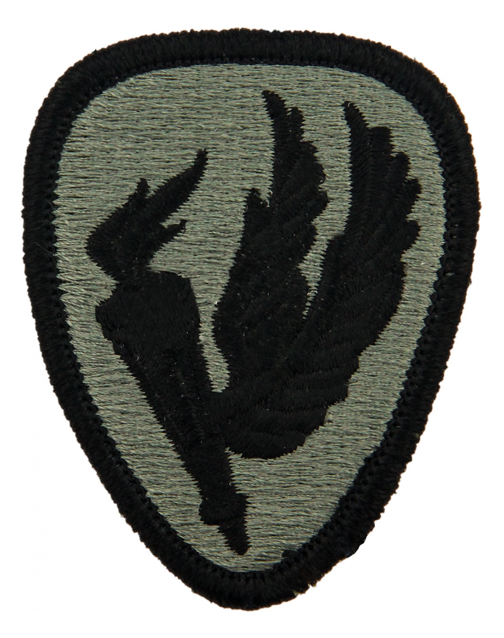 Aviation School Patch Foliage Green (VELCRO\®\; brand fastener Backed ...